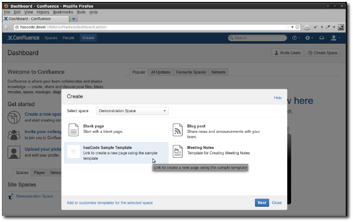 Creating a Blueprint or Content-Creator Plugin for Confluence | Micha ...