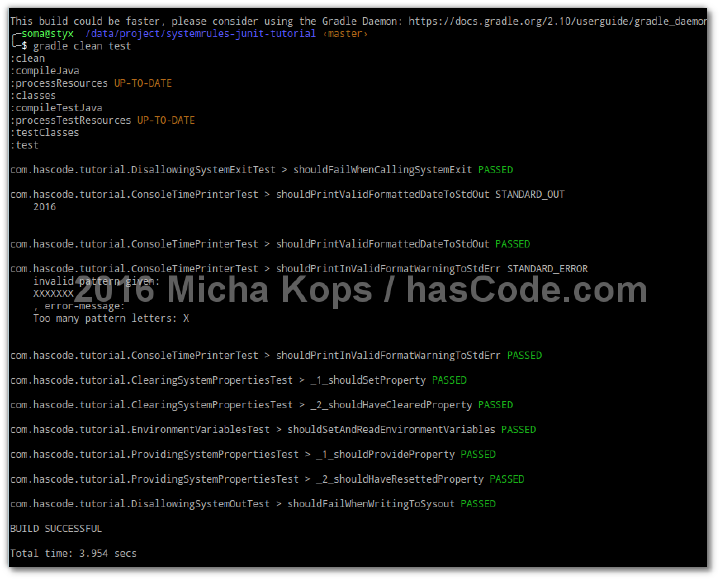 Handling System Properties, Environment Variables, STDOUT/STDERR in ...