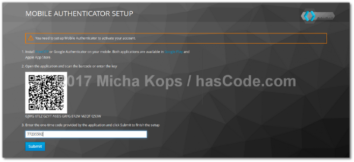 Identity Management One Time Passwords And Two Factor Auth With Spring