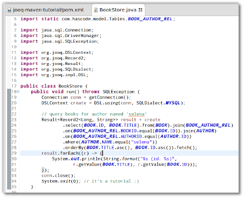 Using jOOQ and Build Helper Plugin to Generate Database Metamodels with ...